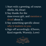 4 steps to a meaningful thank you note - nicolebensen.com